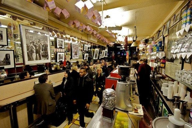 Bar Italia is one of the best restaurants in London