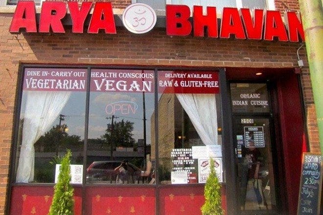 Arya Bhavan is one of the best restaurants in Chicago