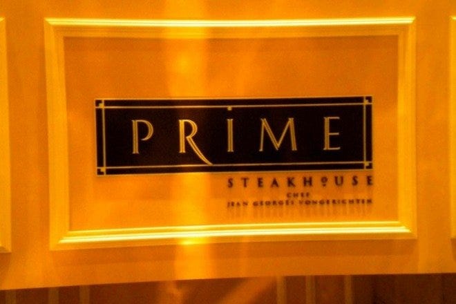 Prime Steakhouse is one of the best restaurants in Las Vegas