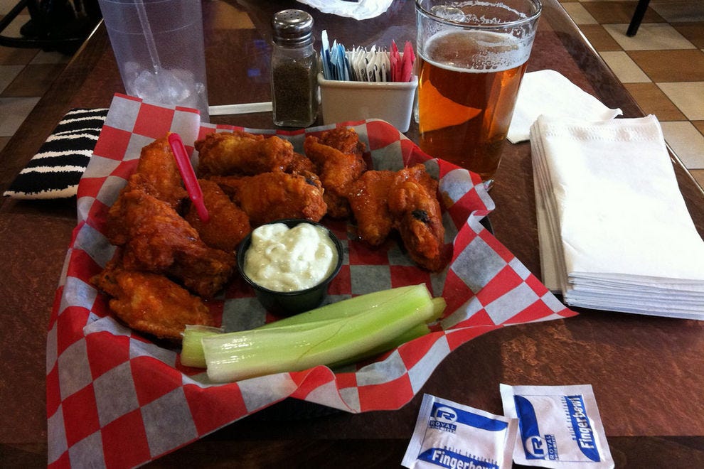 Where did the Buffalo wing actually come from?