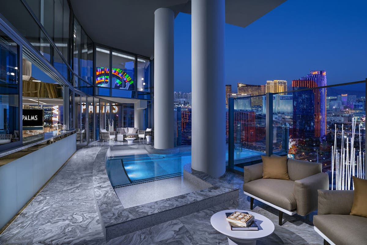 Stay in the hotel suite of your dreams at The Palms