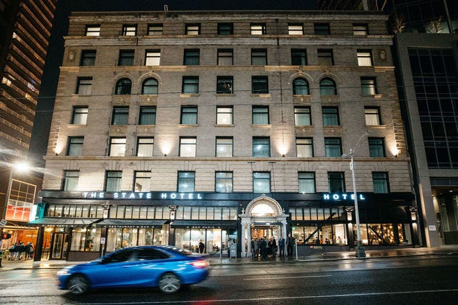 The State Hotel is one of the best places to stay in Seattle