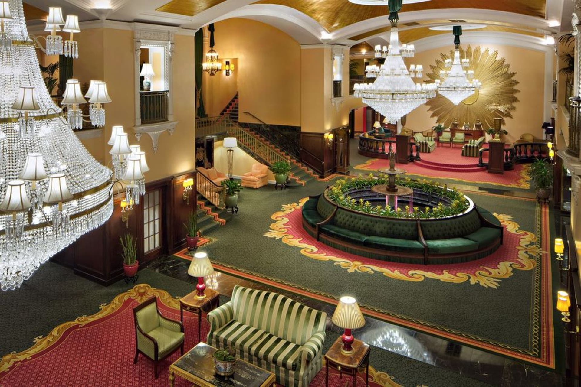 Skip the elevator with these beautiful hotel staircases
