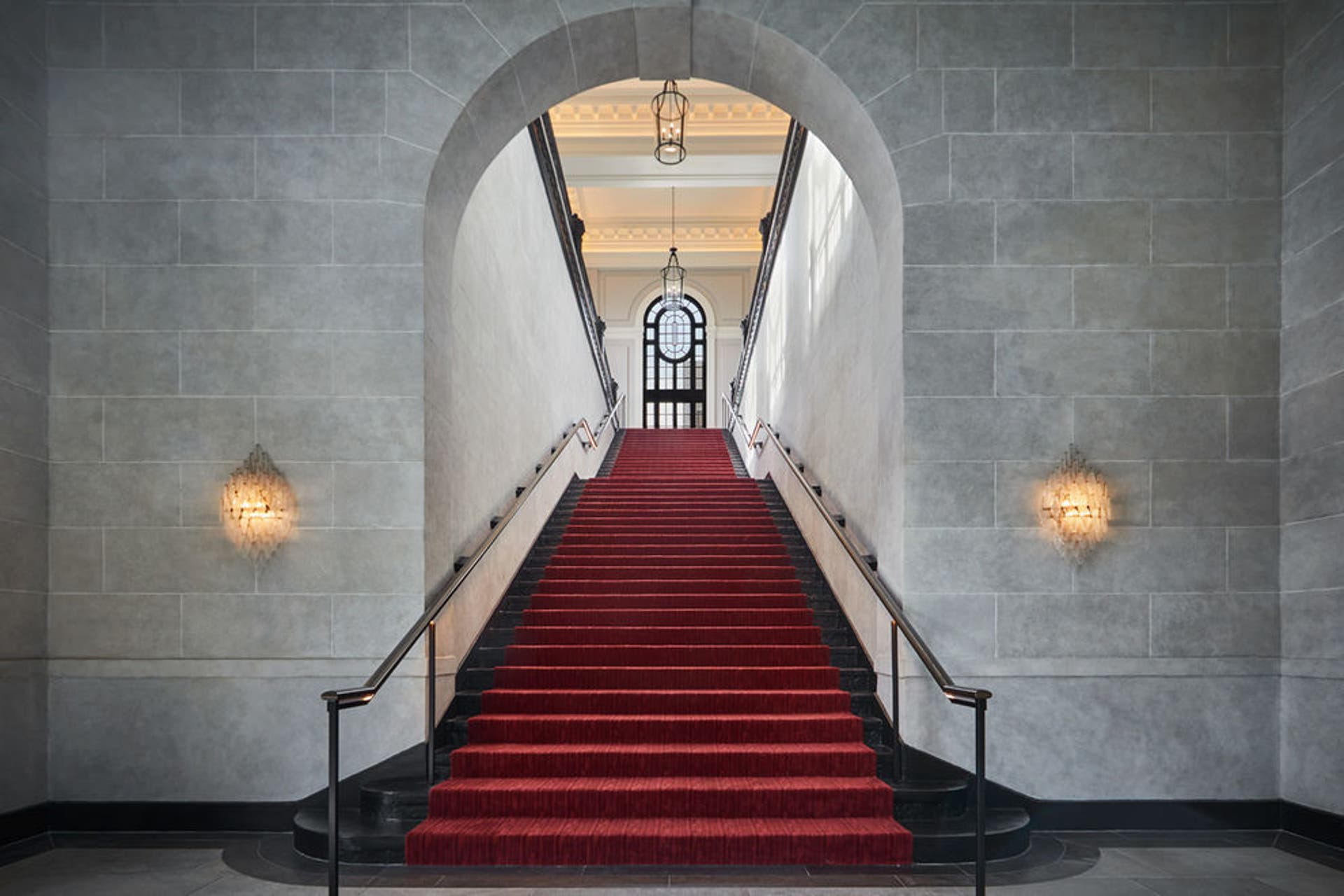 Skip the elevator with these beautiful hotel staircases