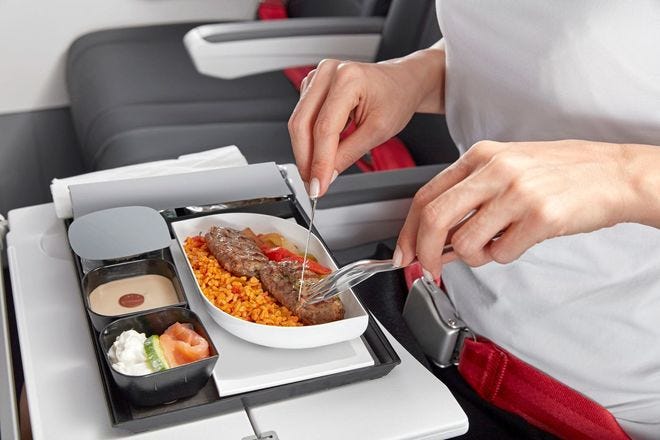 Airplane food done right: 10 best airlines for inflight food