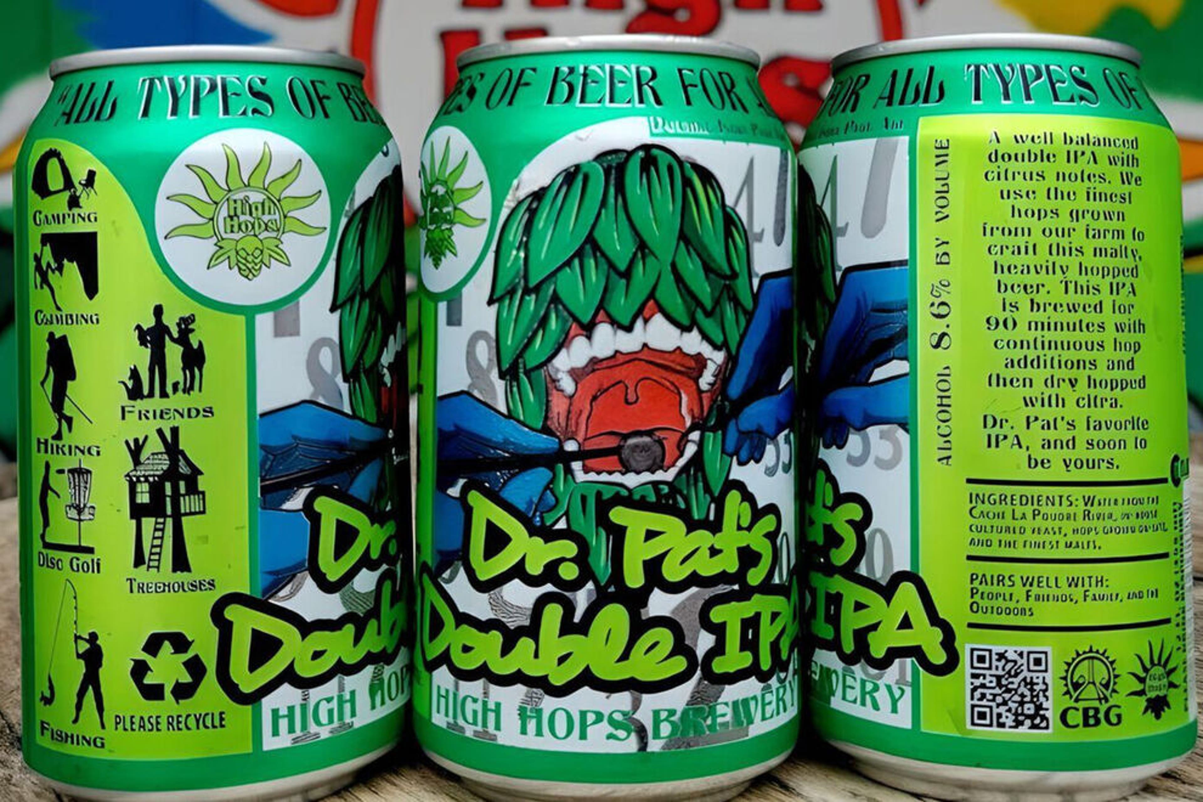 Dr. Pat's Double IPA - High Hops Brewery