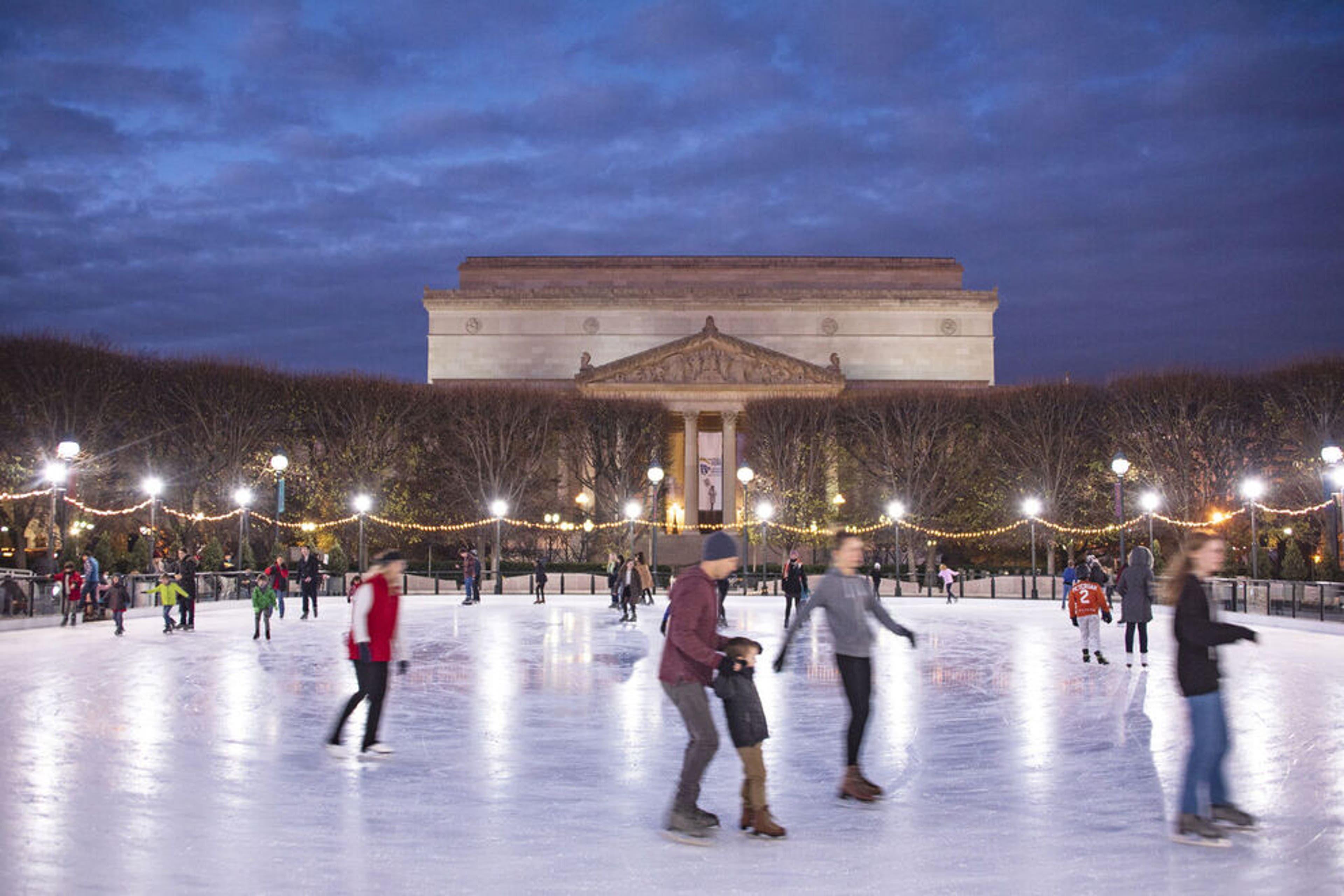 Ice Rink at the Sculpture Garden