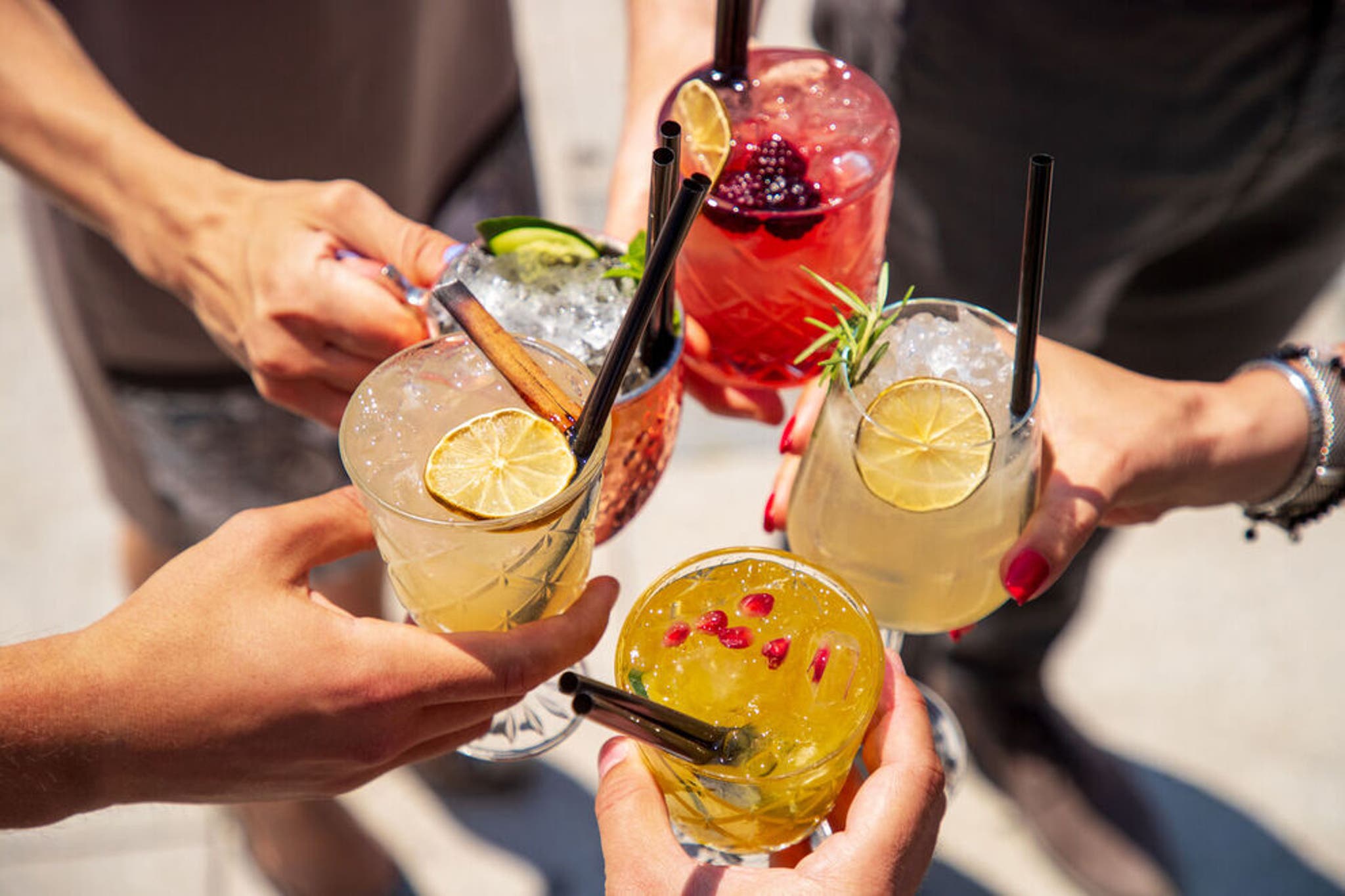 11 eye-catching cocktail garnishes from bars around the world