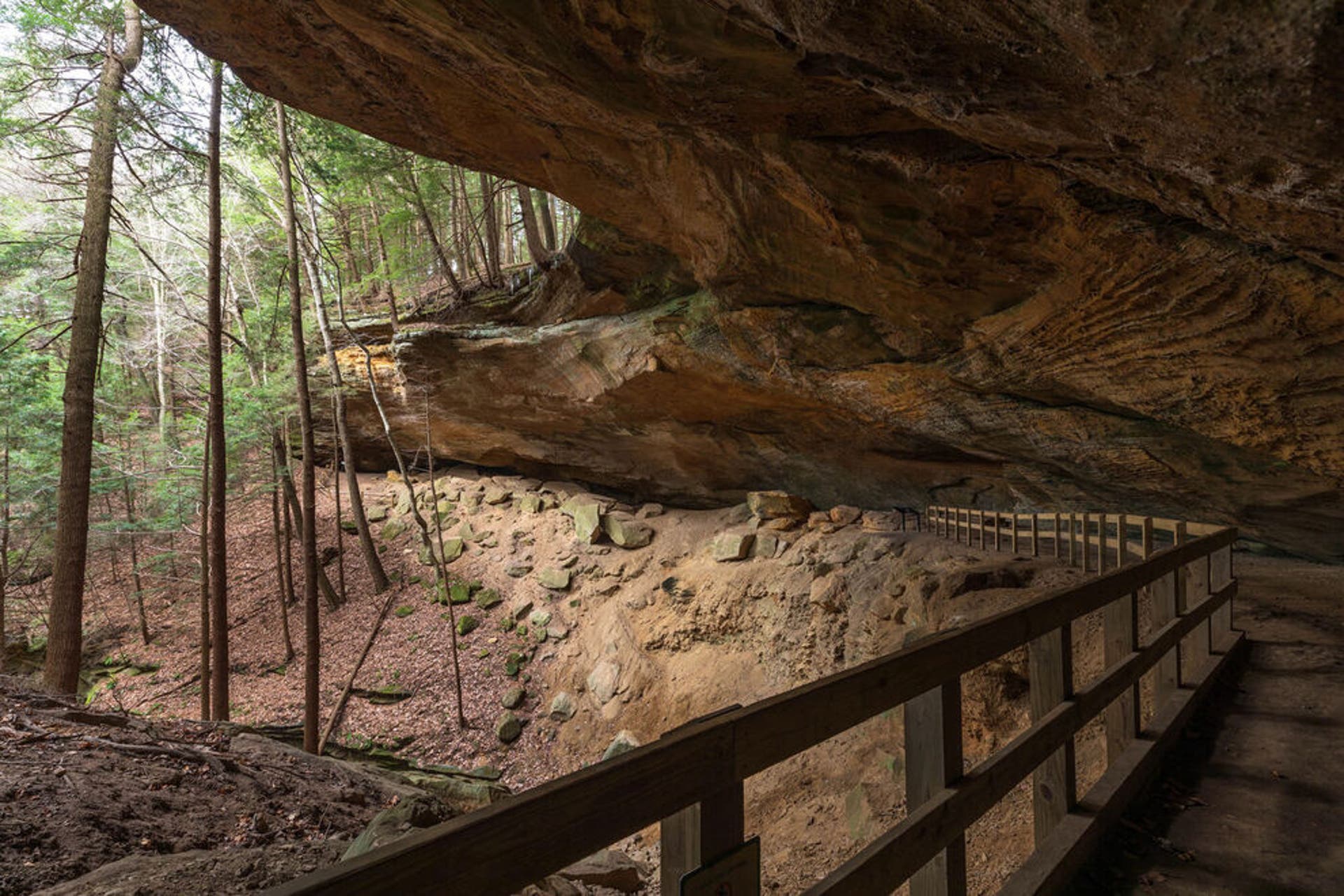 Ohio's Whispering Cave: America's best hiking trail almost never was