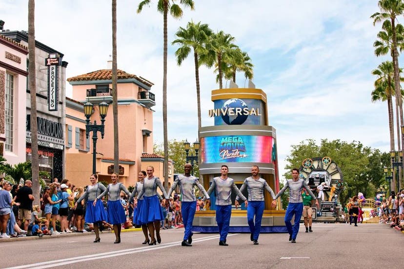 Universal Mega Movie Parade at Universal Studios Florida