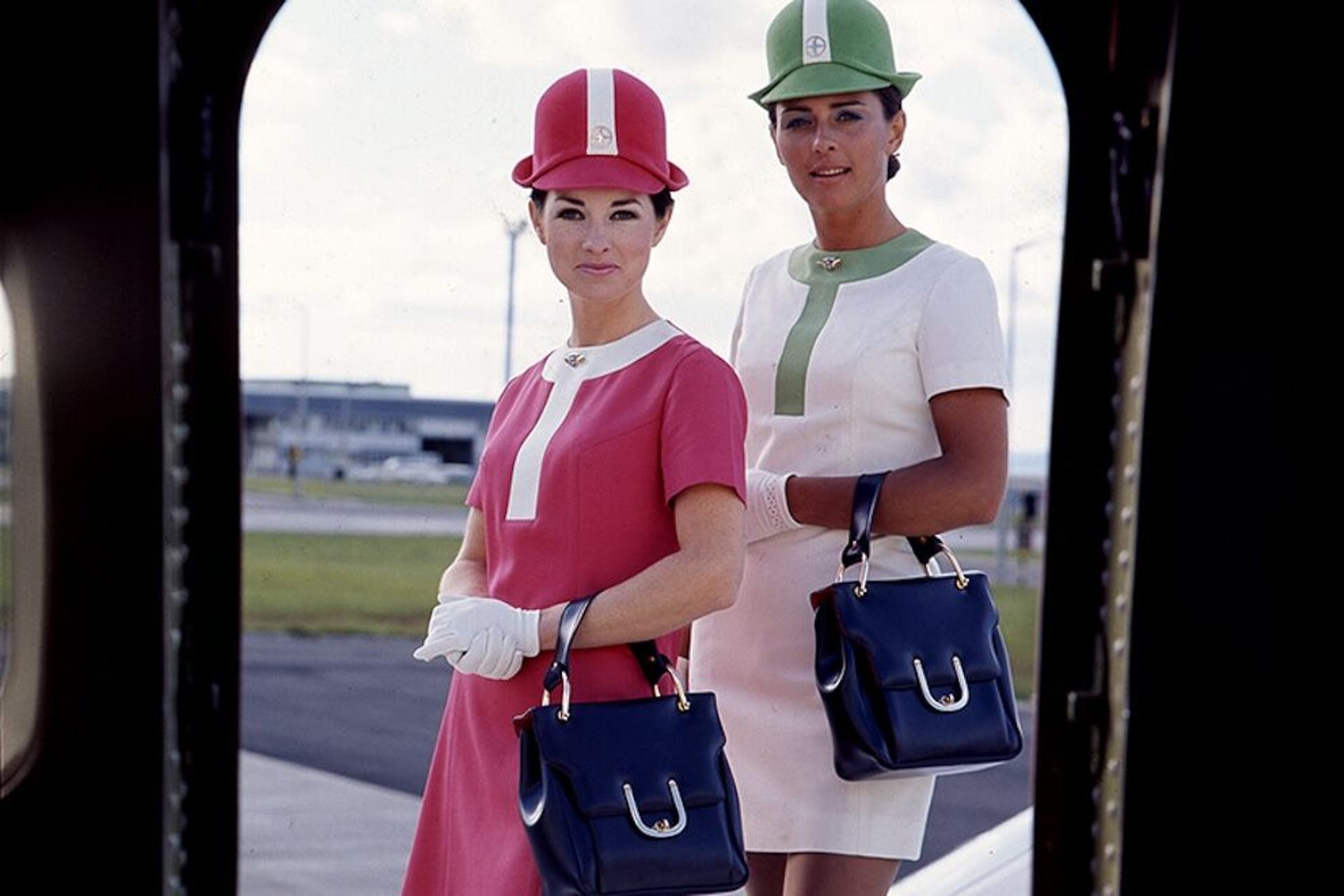 Flight attendant uniforms then and now: Serving style at 30,000 feet
