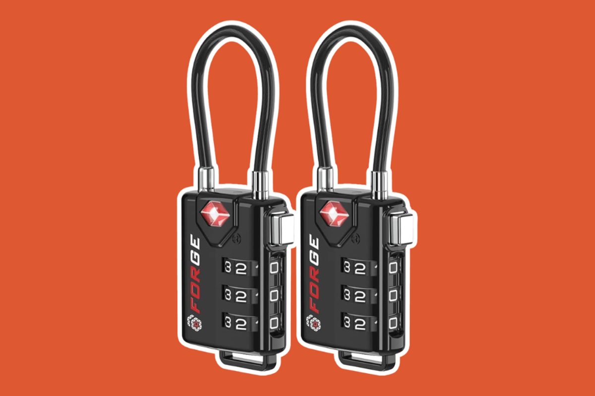 How do you unlock a TSA lock if you forgot the combination?