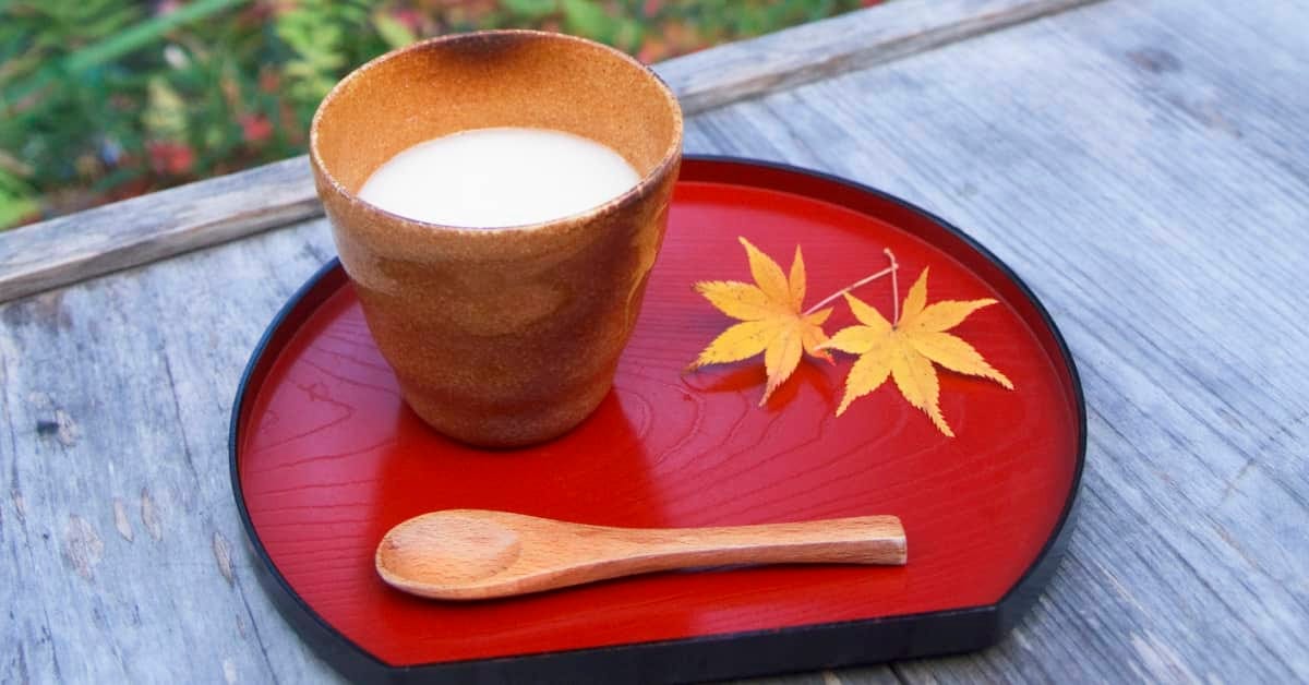 This non-alcoholic sake is good for you